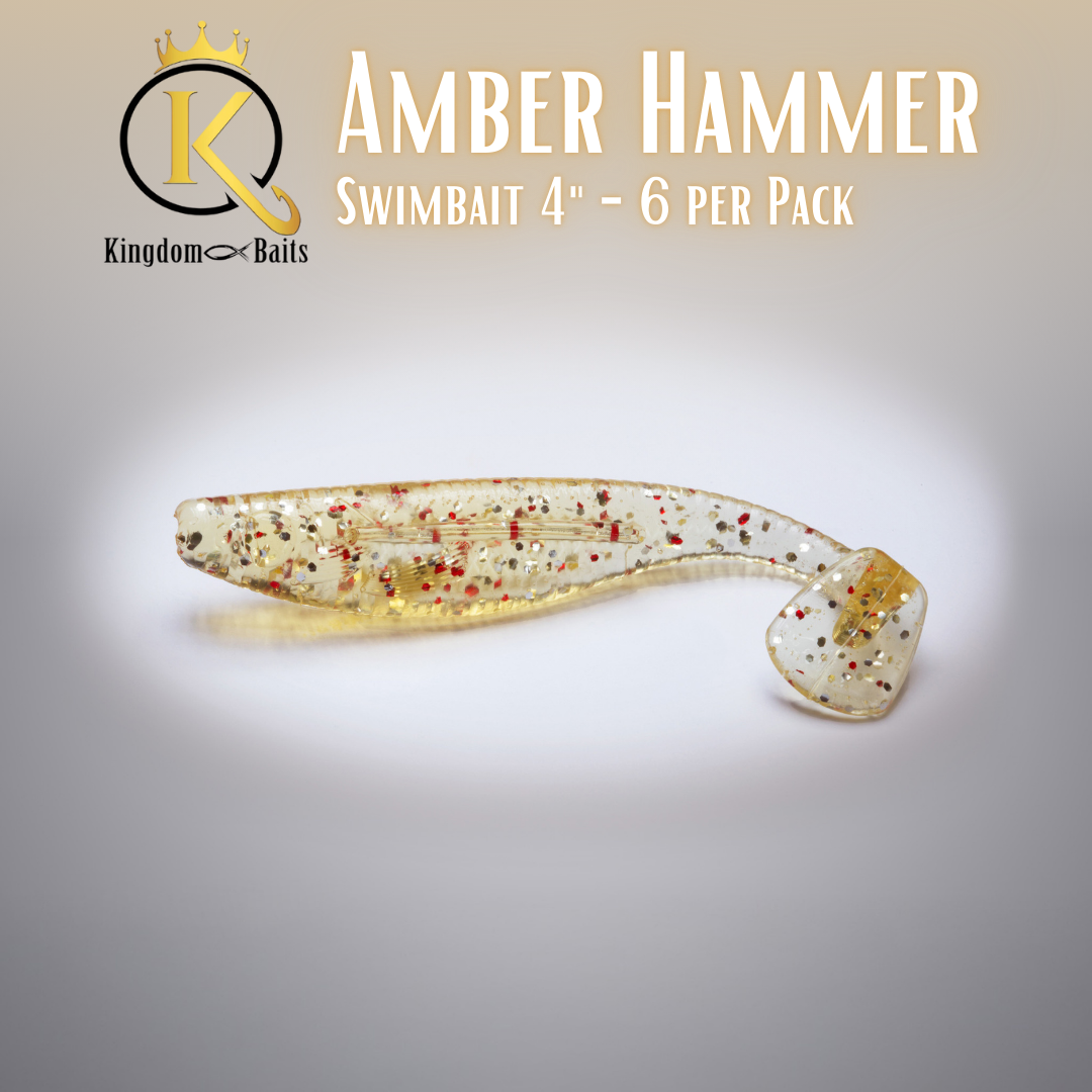 Amber Hammer - 4" Swimbait – Kingdom Baits LLC