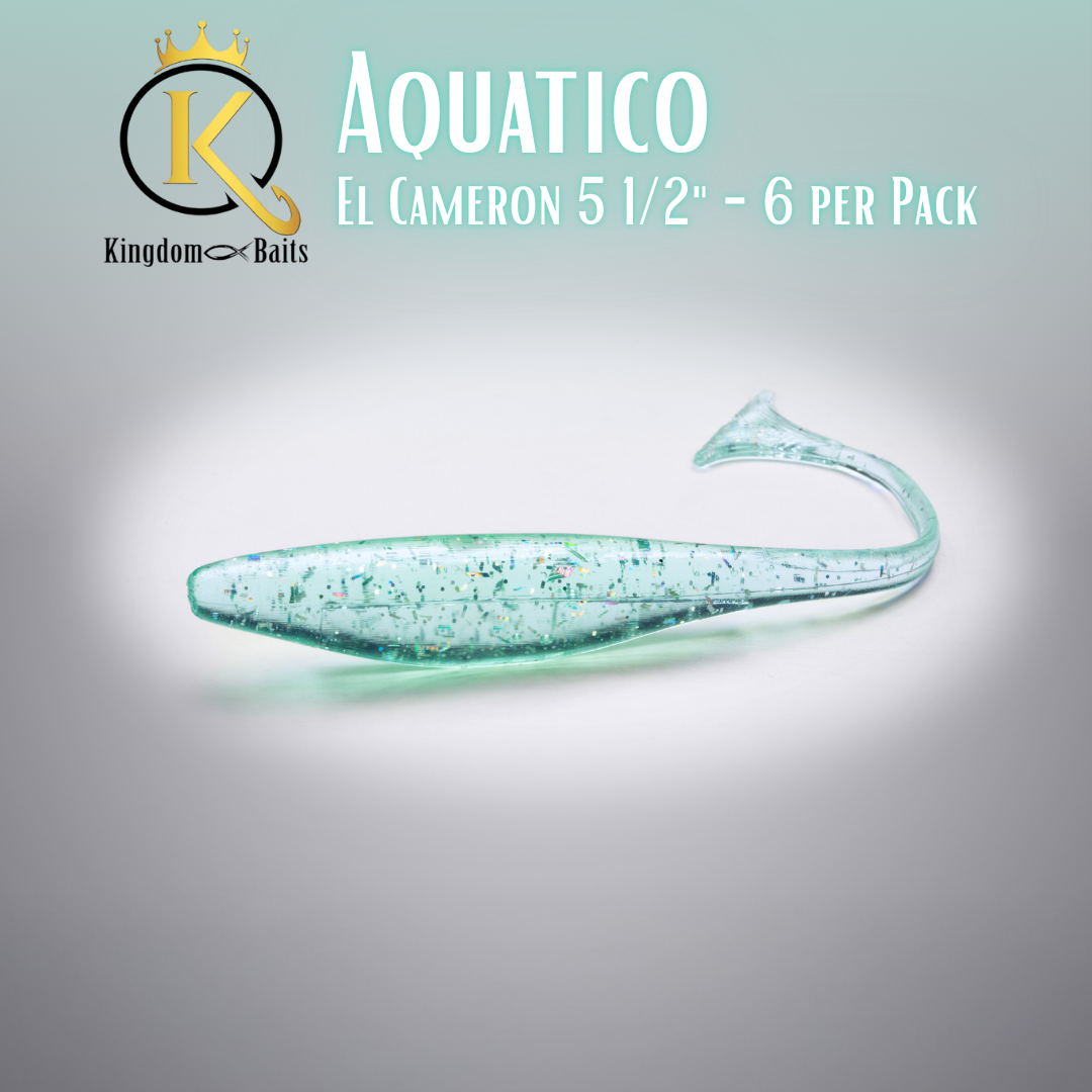 Aquatico - El Camarón 5 1/2" Bait – Kingdom Baits LLC